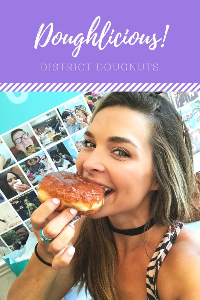 Cyndi Cramblett eating District Doughnuts - Postcards To Me